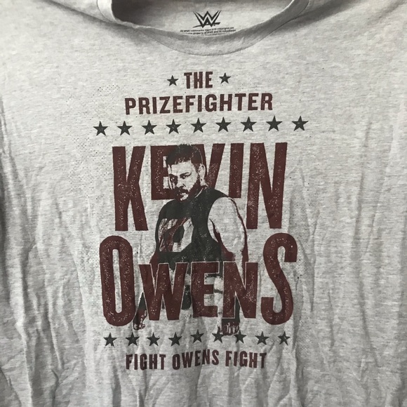 Shirts | Kevin Owens Wwe Shirt Kevin Steen Nxt Roh Pwg Czw | Poshmark